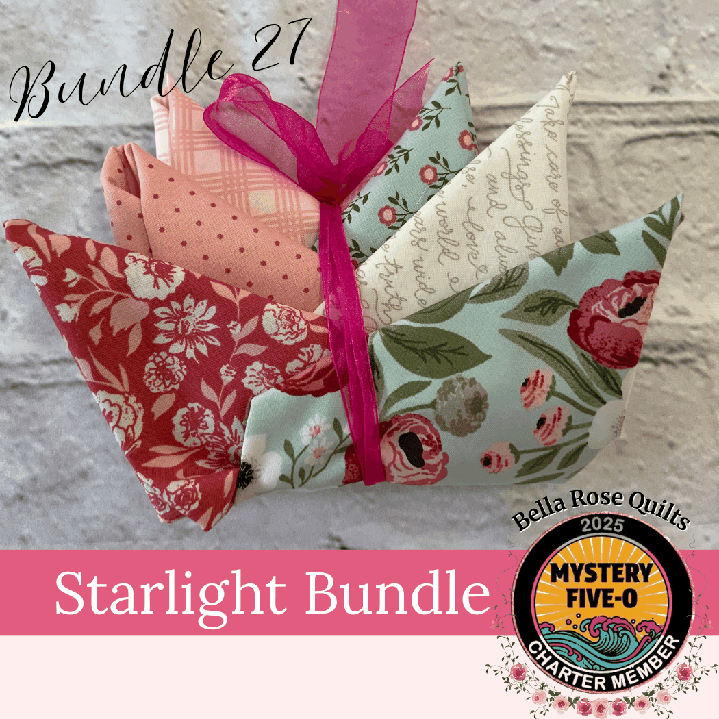 M50 Bella Rose Quilts Starlight (6) Fat Quarter Bundle #27