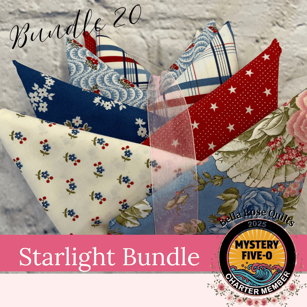 M50 Bella Rose Quilts Starlight (6) Fat Quarter Bundle #20