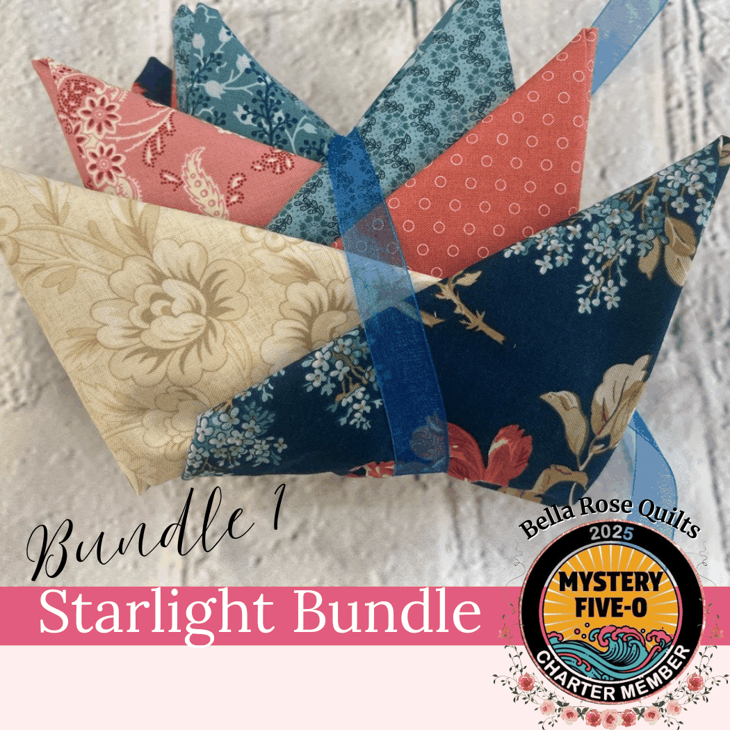 M50 Bella Rose Quilts Starlight (6) Fat Quarter Bundle #1