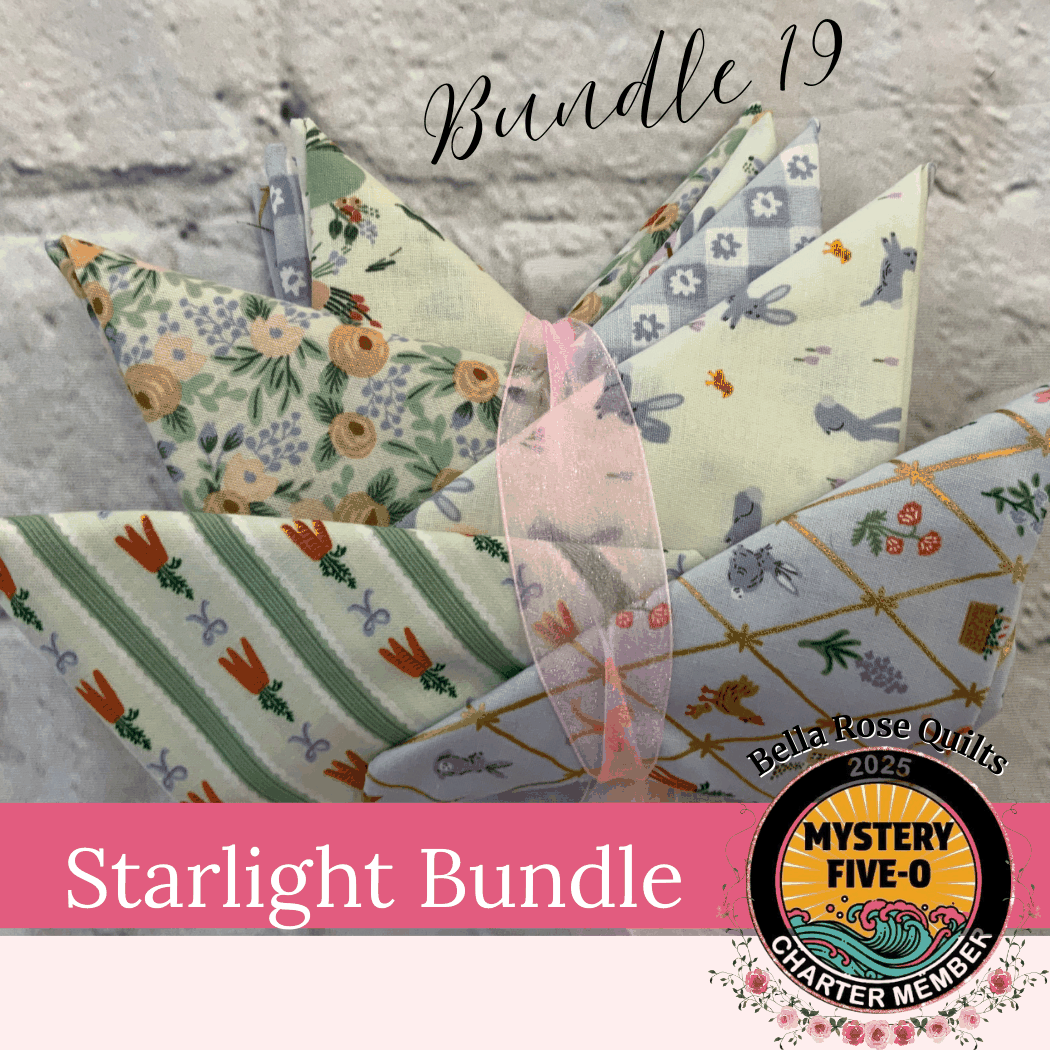 M50 Bella Rose Quilts Starlight (6) Fat Quarter Bundle #19
