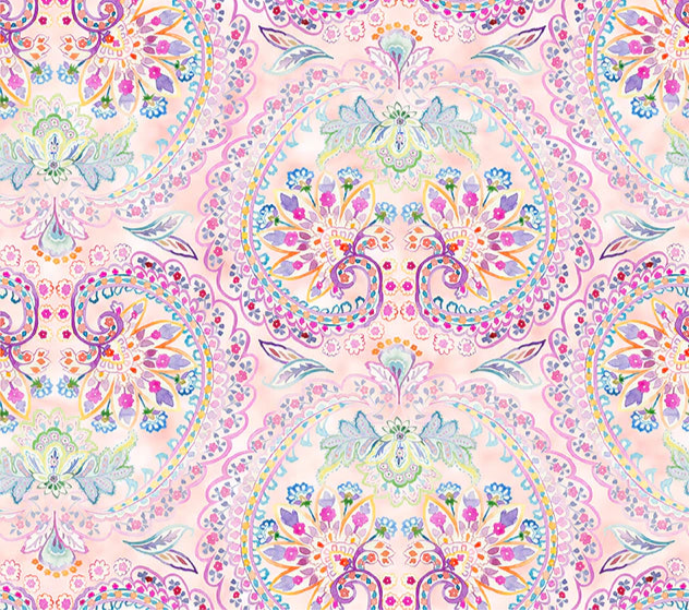 Daydreams Floral Paisley 6DD-1 by Jason Yenter for In The Beginning Fa ...