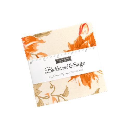 Pre-Order Butternut & Sage Charm Pack by Joanna Figueroa - Moda Fabrics ...