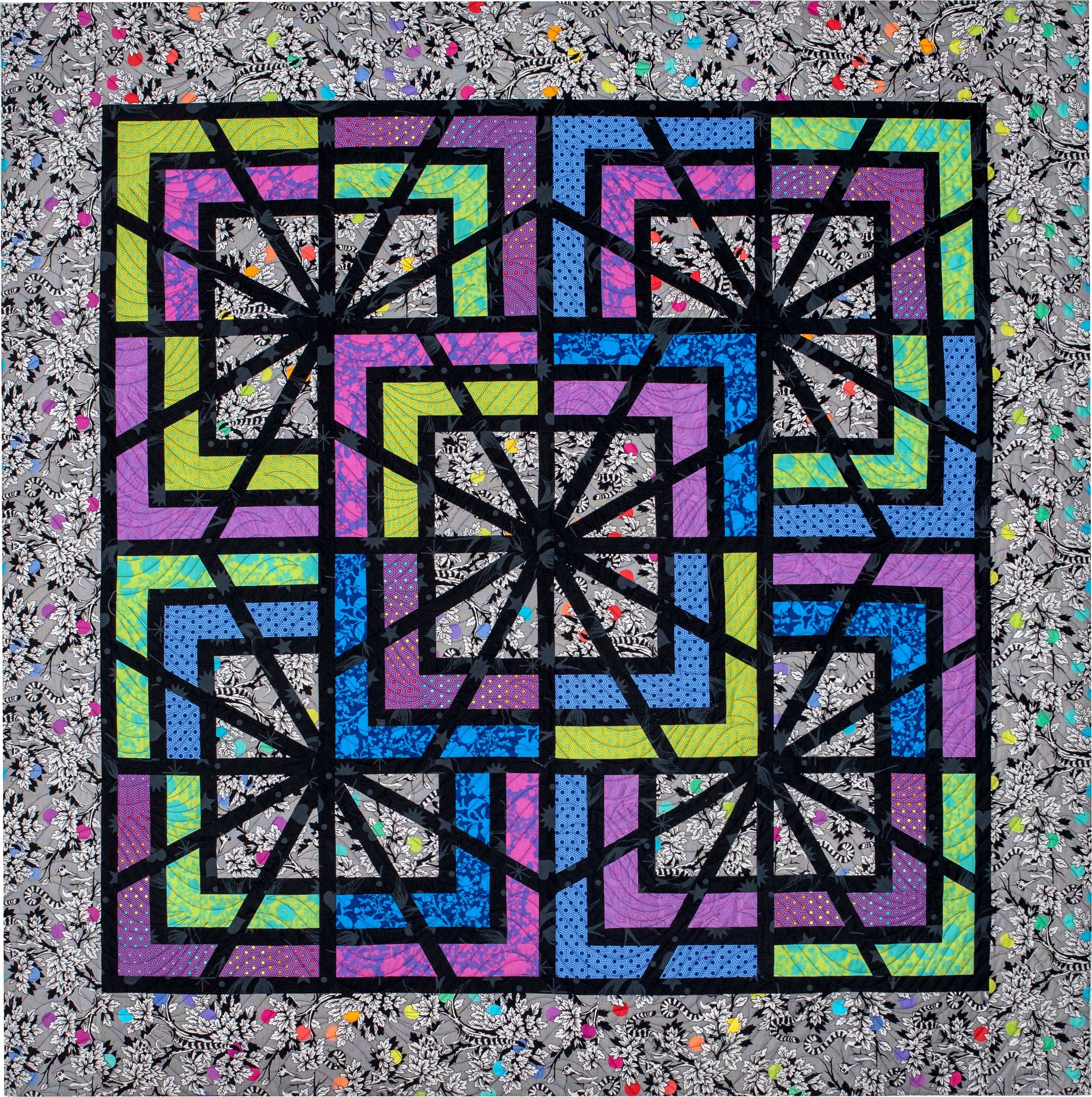 Astrid - 2-1/2" Strip Pattern 224 | Elegant Quilting Design – Bella ...