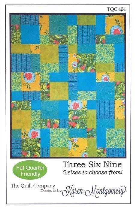 Three Six Nine Quilt Pattern (Printed Pattern) – Bella Rose Quilts
