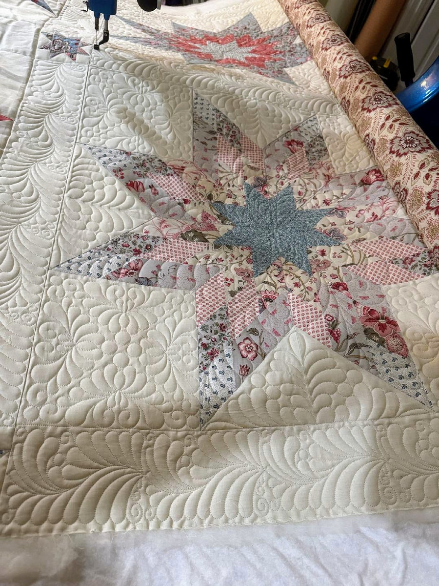 Chantilly Quilt Kit featuring Rouenneries by French General for Moda ...