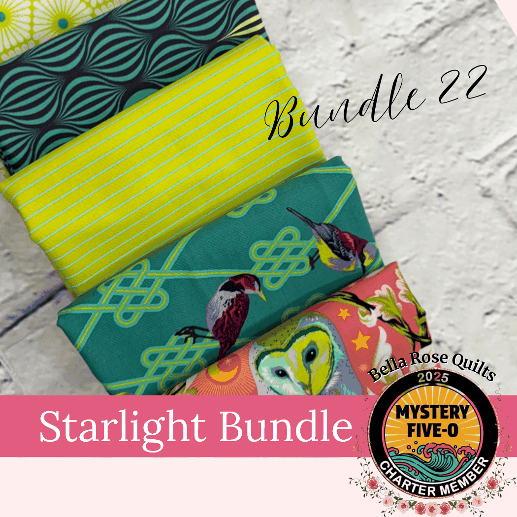 M50 Bella Rose Quilts Starlight Fat Quarter Bundle #22 - Coordinates ...