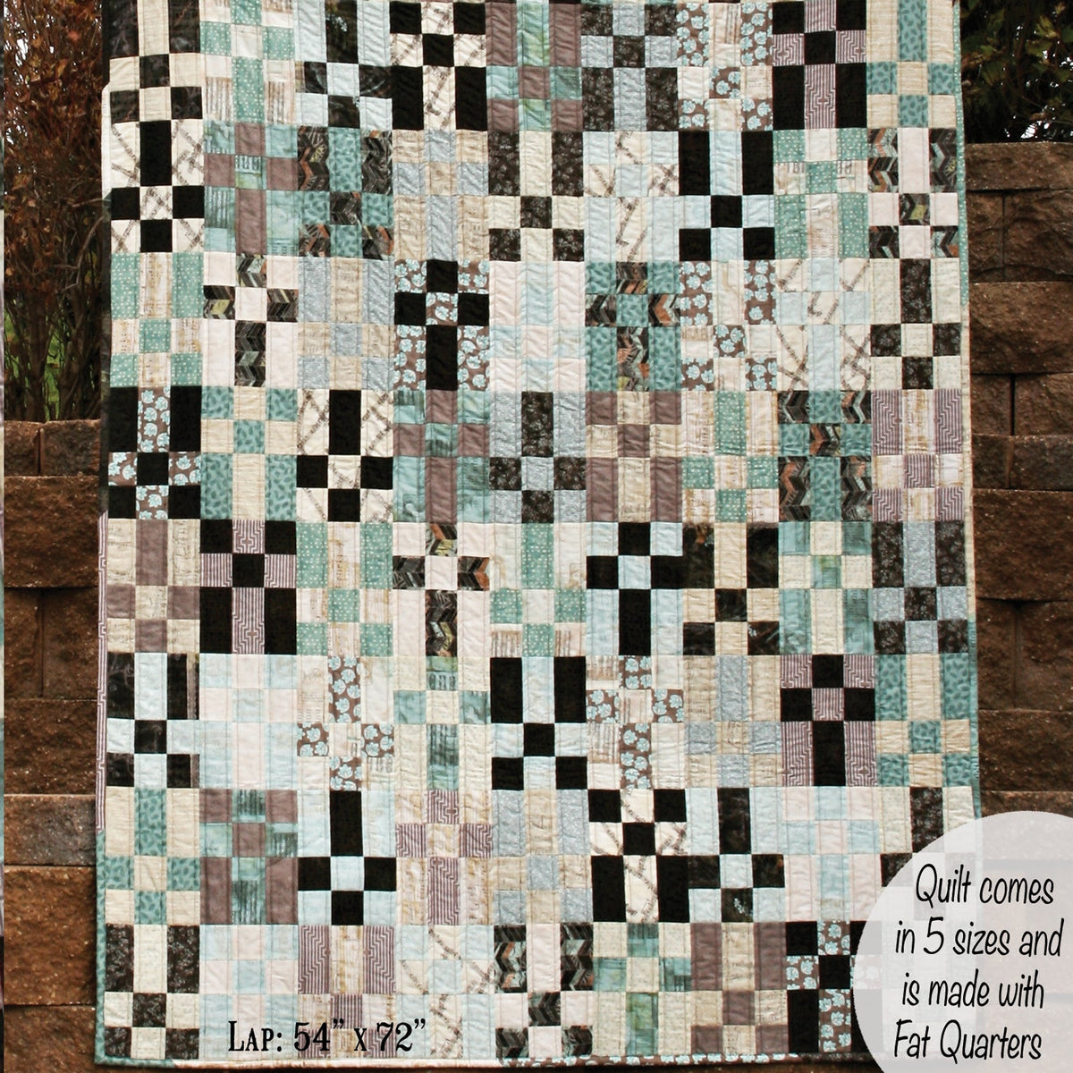 Nina - pattern 167 Quilt Pattern with Stripology Ruler - Fast & Easy ...