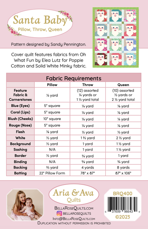 Aria & Ava Patterns – bellarosequilts