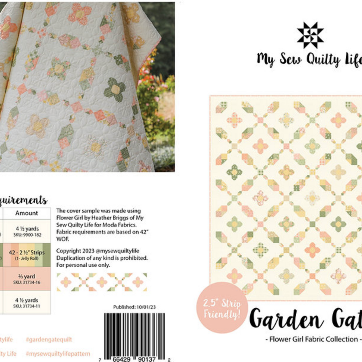 Garden Gate Quilt Pattern – Bella Rose Quilts