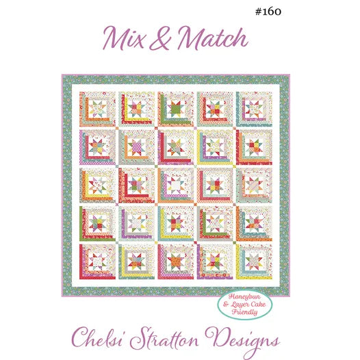 Mix & Match by Chelsi Stratton Designs (Printed Pattern) – bellarosequilts