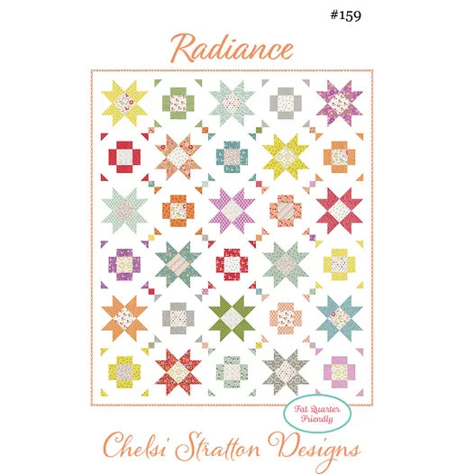 Radiance by Chelsi Stratton Designs (Printed Pattern) – Bella Rose Quilts