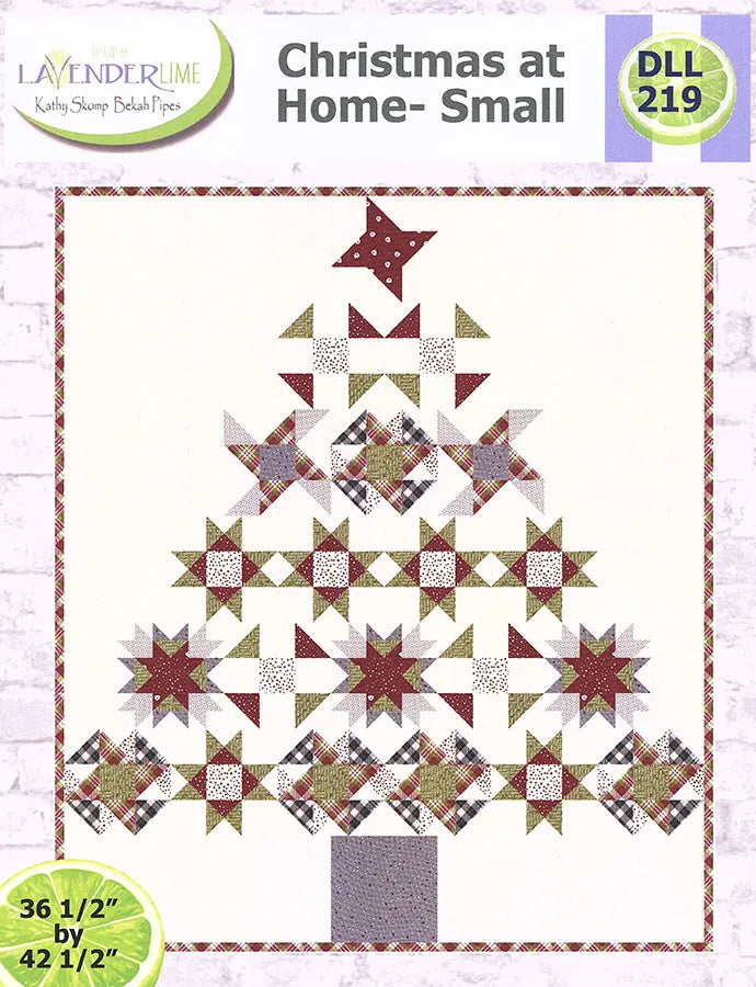 Christmas at Home Quilt Pattern by Lavender Lime Designs (Printed Patt ...