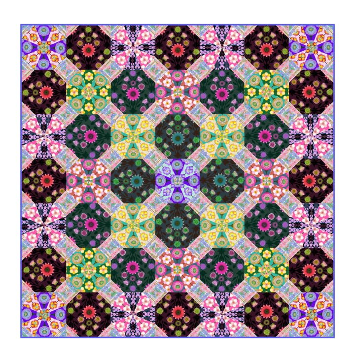 Iconic Quilt Pattern by Anna Maria Textiles (Printed Pattern) – Bella ...