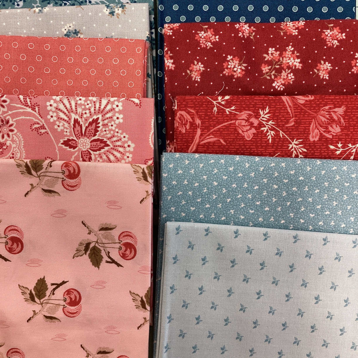 (12) Fat Quarter Bundle FQB-BR14 Curated by Bella Rose Quilts