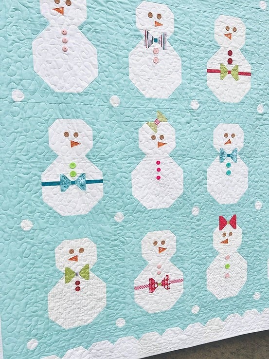 Snow Social Quilt Kit by My Sew Quilty Life – Bella Rose Quilts