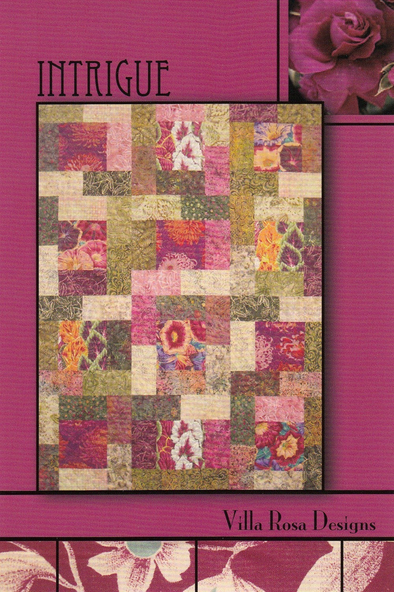 Intrigue by Villa Rosa Designs (Pattern Card) – Bella Rose Quilts