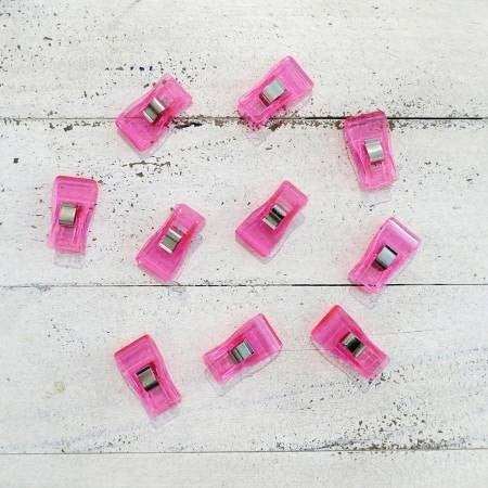 Large Quilting Clips ~ Pink (10 pack) – Bella Rose Quilts