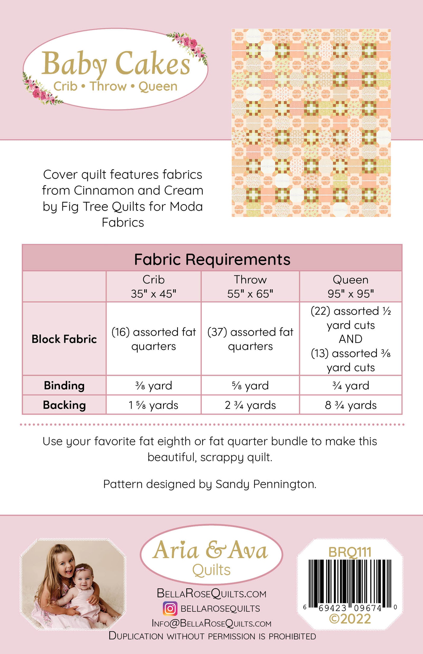 Aria & Ava Patterns – bellarosequilts