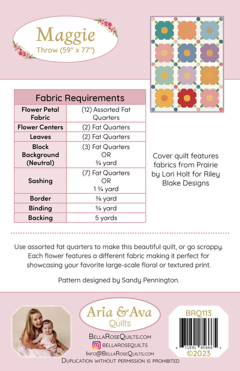 Aria & Ava Patterns – Page 2 – bellarosequilts
