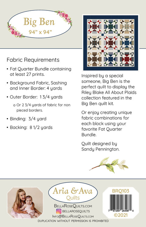 Aria & Ava Patterns – bellarosequilts