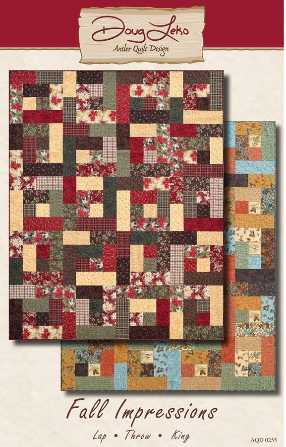 Fall Impressions Quilt Pattern (Printed Pattern) – Bella Rose Quilts